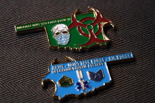 They Really Did It: Guard Members Create COVID-19 Challenge Coin ...